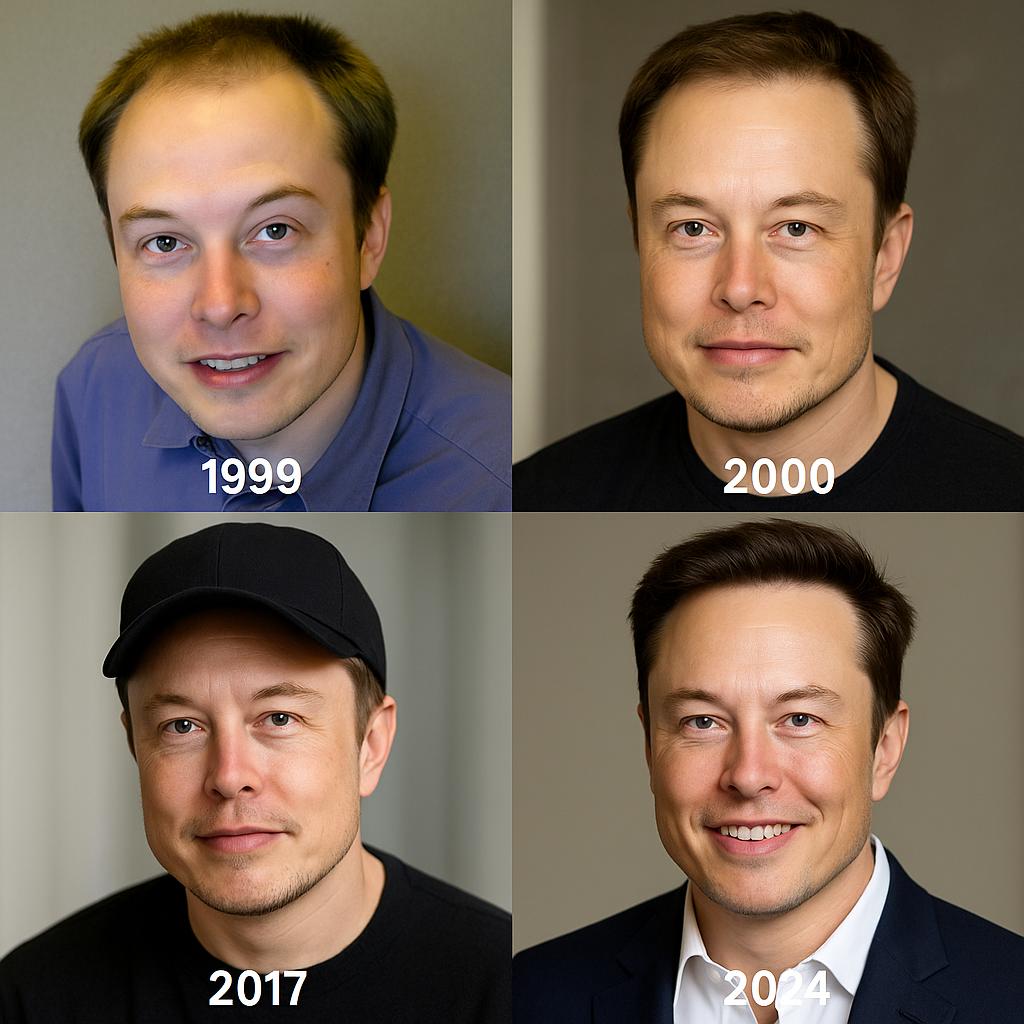 Elon Musk Hair Transplant: The Real Story Behind the Transformation ...